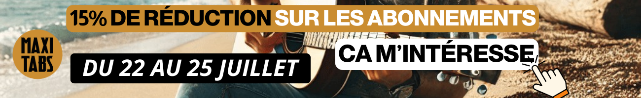 Partition guitare Grégoire - Toi plus moi - Maxitabs